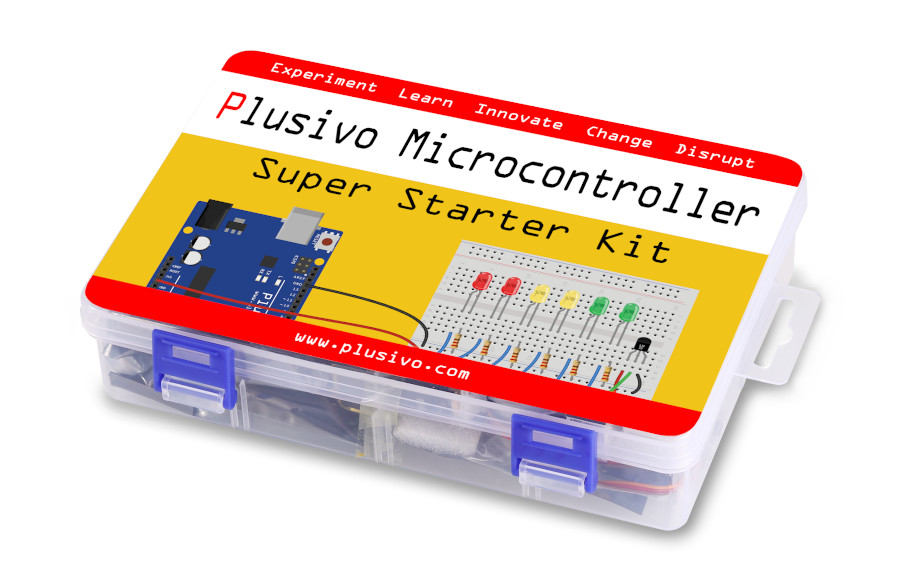 Plusivo Microcontroller Super Starter Kit (196 pcs)